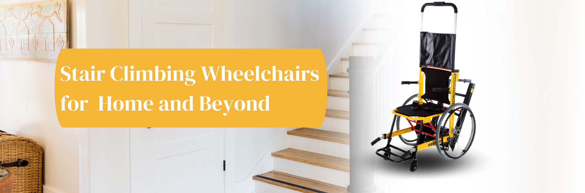 Stair Climbing Wheelchairs for Home & Beyond | Seedee Wheelchair